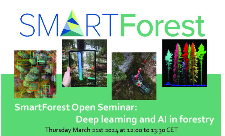 Smartforest Open Seminar Deep Learning And Ai In Forestry Smartforest
