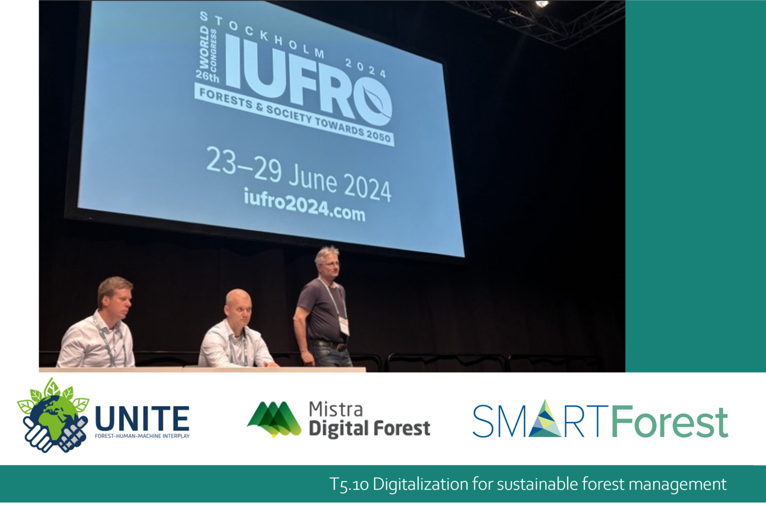 IUFRO2024 session on “Digitalization for sustainable forest management” – SmartForest
