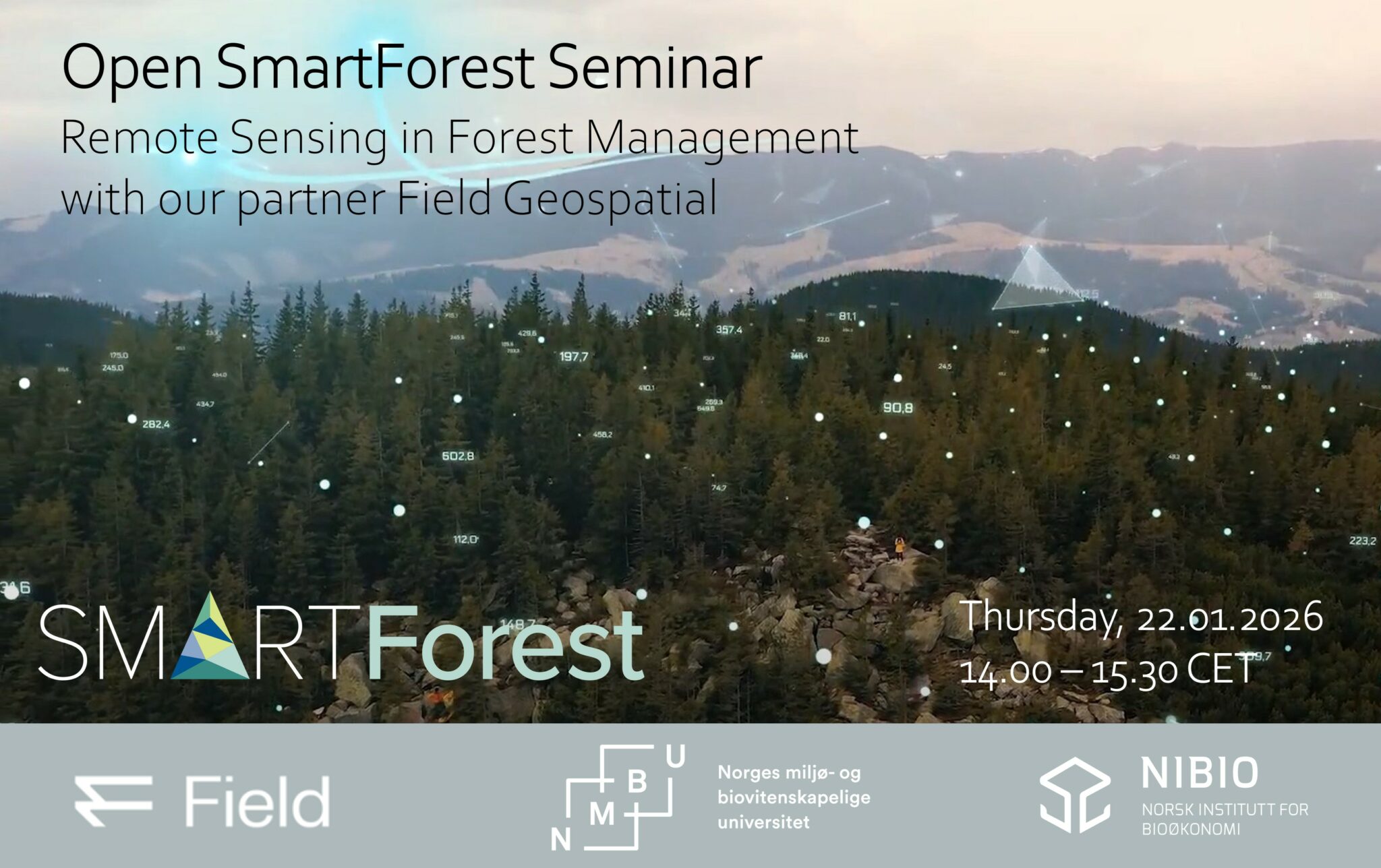 Open SmartForest Seminar – Remote Sensing and AI in Forest Management ...